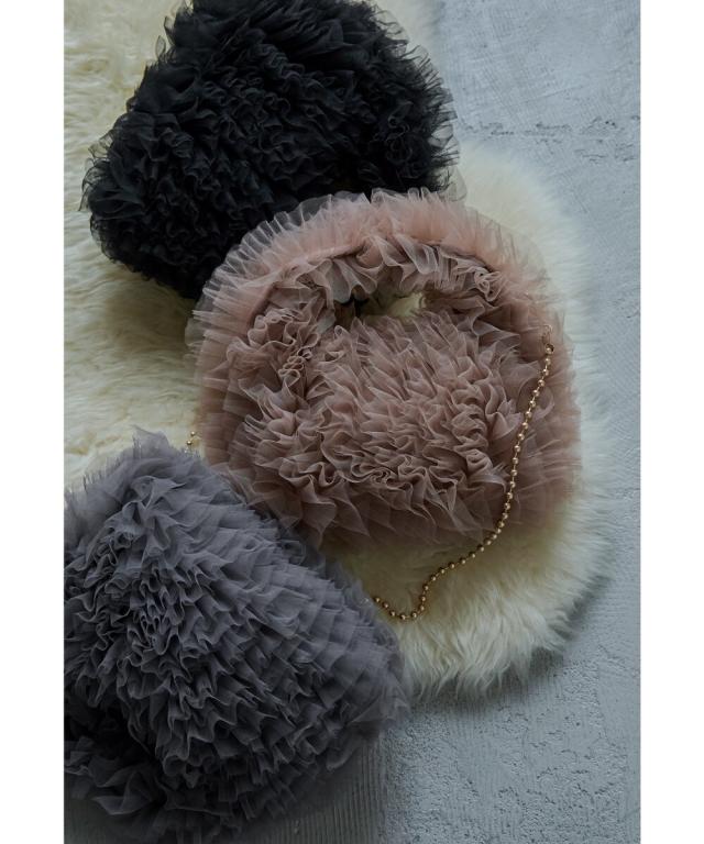 ニアナ（niana）/チュールフリルハンドバッグ