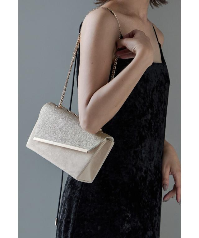 ニアナ（niana）/グリッタースエードバッグ