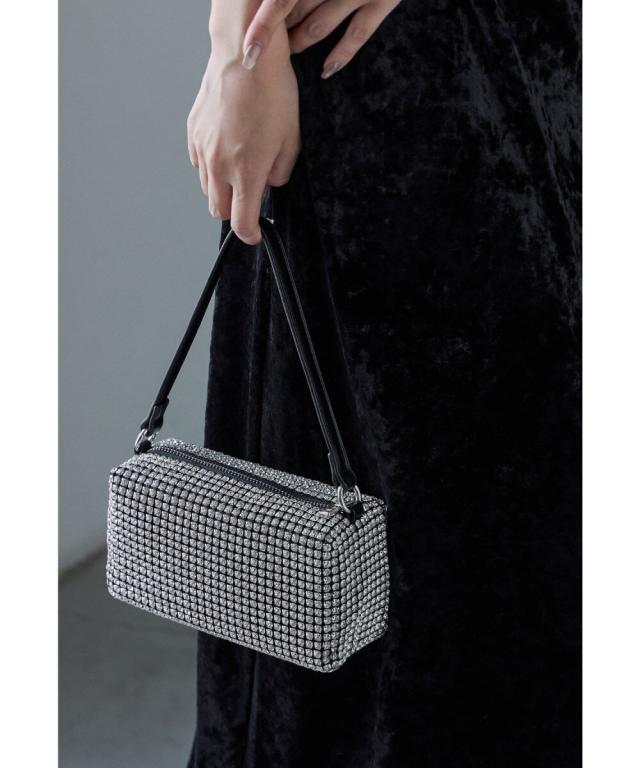 ニアナ（niana）/3wayラインストーンスクエアバッグ