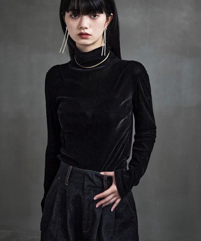 【NEW】エトル（etoll．）/マイクロシアーベロアトップス