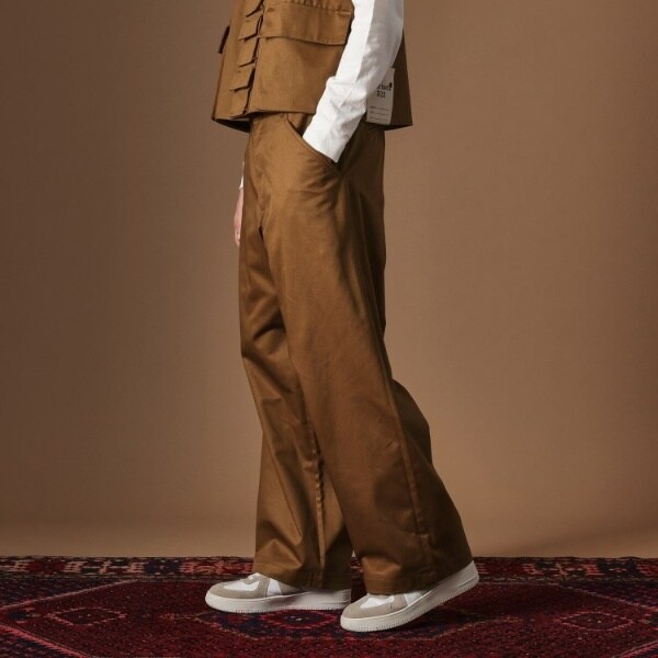 フォーティーカラッツ アンド ゴーニーゴ（40CARATS&525）/【Sサイズ〜】カツラギストレートパンツ