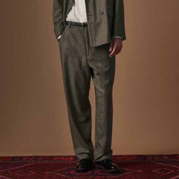 フォーティーカラッツ アンド ゴーニーゴ（40CARATS&525）/【Sサイズ〜】ナチュラルツイルスラックス