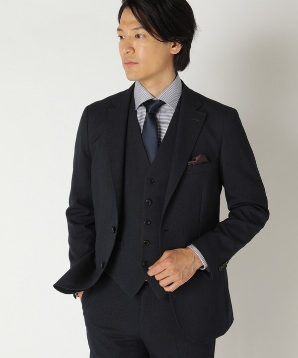 クラウデッドクローゼット（CROWDED CLOSET）/【LANATEC(ラナテック)】ピンヘッド調ツイルジャケット/マシンウォッシャブル//別売りセ…