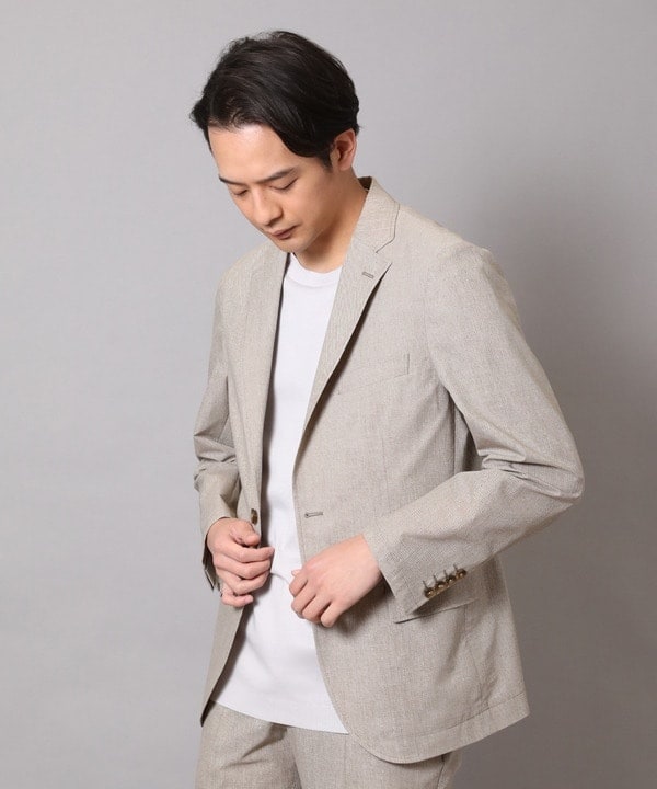 クラウデッドクローゼット（CROWDED CLOSET）/＜COOL DOTS＞プリントテーラードジャケット（セットアップ対応）