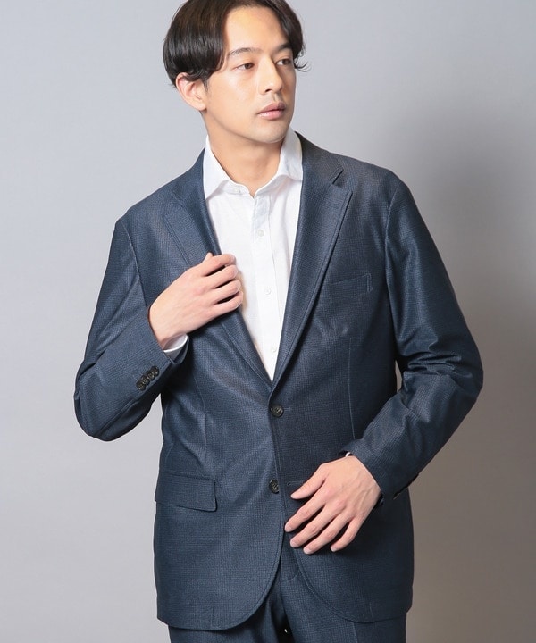 クラウデッドクローゼット（CROWDED CLOSET）/＜イージーケア＞プリントテーラードジャケット（セットアップ対応）