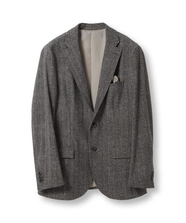 クラウデッドクローゼット（CROWDED CLOSET）/グレンチェックプリントジャージジャケット（セットアップ対応）