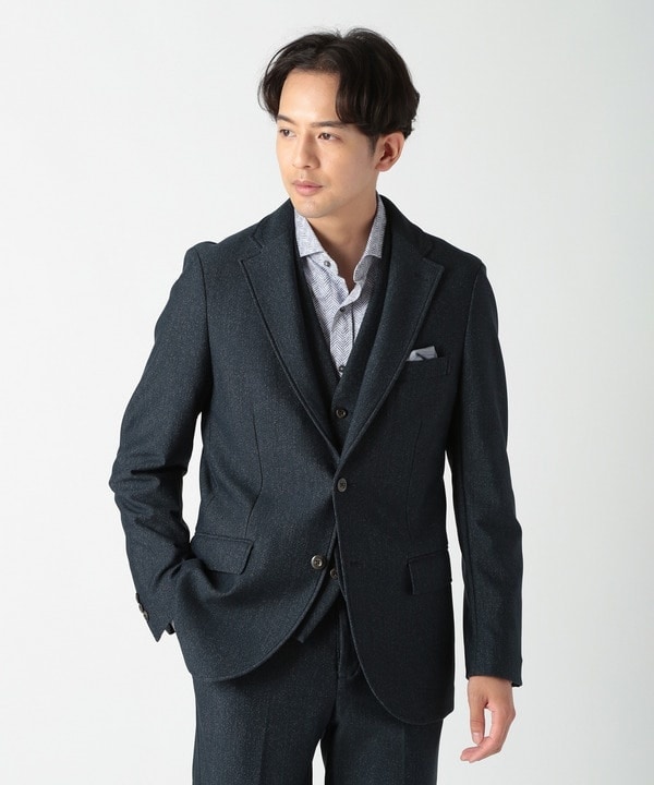 クラウデッドクローゼット（CROWDED CLOSET）/ヒートパフォーマーツイルプリントジャケット（セットアップ対応）