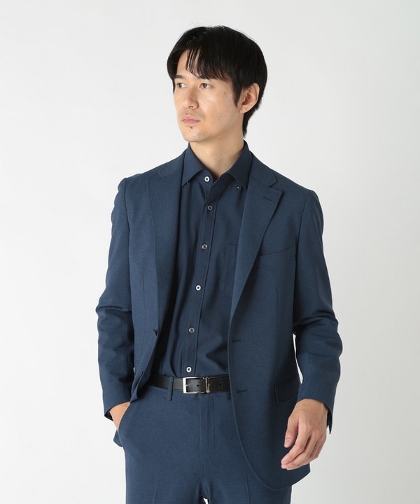 クラウデッドクローゼット（CROWDED CLOSET）/TRABEST ポプリンテーラードジャケット