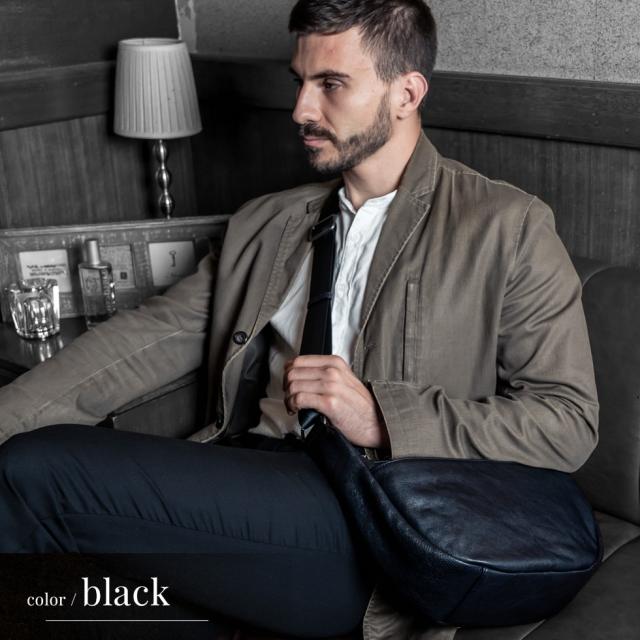 ヴィータフェリーチェ（VitaFelice）/【イタリアンレザー】半月型ショルダーバッグ【aroco/アロコ】