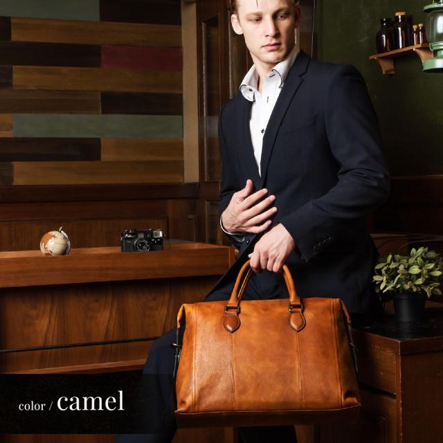 ヴィータフェリーチェ（VitaFelice）/【イタリアンレザー】本牛革2wayボストントートバッグ