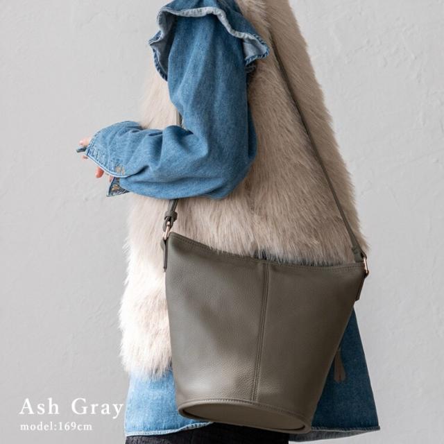 ヴィータフェリーチェ（VitaFelice）/本革バケツ型ショルダーバッグ【aroco/アロコ】