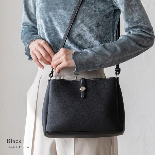 ヴィータフェリーチェ（VitaFelice）/牛革ショルダーバッグ3room【Depral/デプラル】