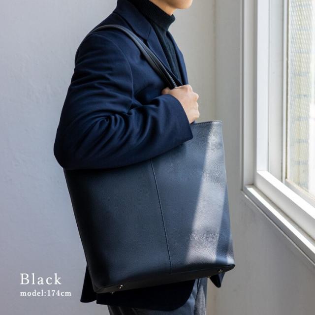 ヴィータフェリーチェ（VitaFelice）/本革機能派縦型トートバッグ 【aroco/アロコ】