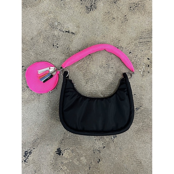 ノミネ（NOMINE）/【cheek】round 2WAY shoulder 2WAY ハーフムーン型