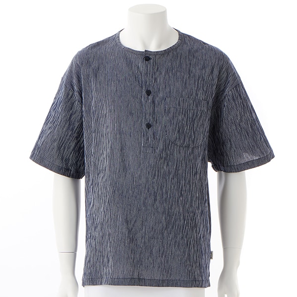 コムサ・メン（COMME CA MEN）/コムサメン ルームウェア ちぢみよろけ先染めストライプ