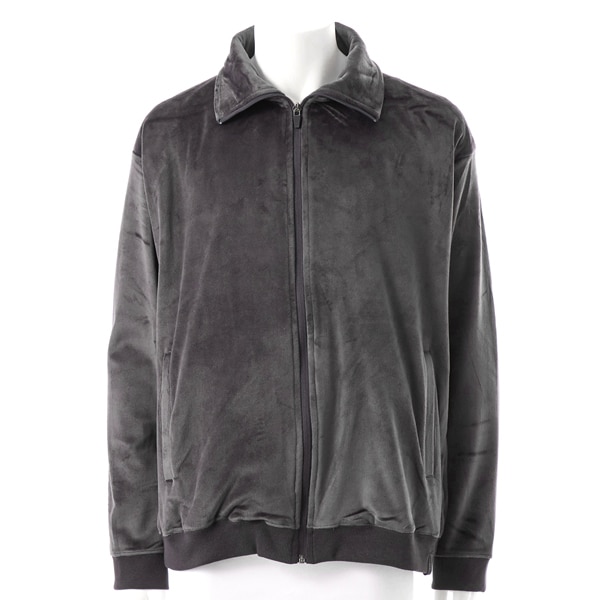 コムサ・メン（COMME CA MEN）/コムサメン ホームウェア ジップアップ長袖ストレッチベロア無地