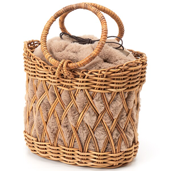 カシェリエ（CACHELLIE）/ARUROG X FAKE FUR TOTE