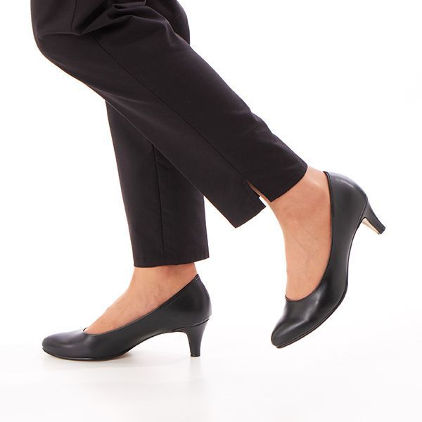 An ideal（An ideal）/【スリム幅/5．0cmヒール】ポインテッドトゥ＊幅が選べるパンプス An ideal（An ideal）/【スリム幅/5．0cmヒール】ポインテッドトゥ＊幅