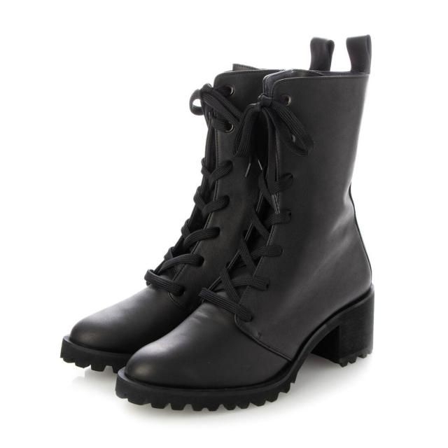 クリー（Creer）/23秋冬6cm本革レースアップブーツ