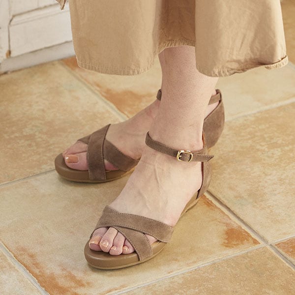 イング（シューズ）/ローヒールストラップサンダル