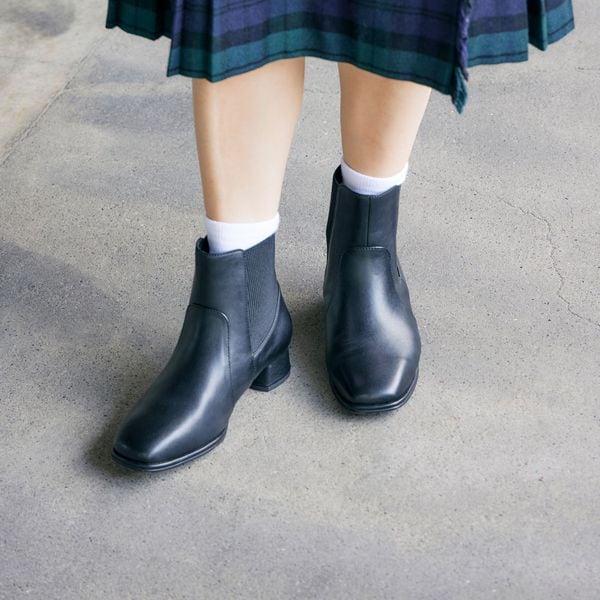 イング（シューズ）/【WEB限定】【サスティナブルシリーズ】サイドゴアショートブーツ