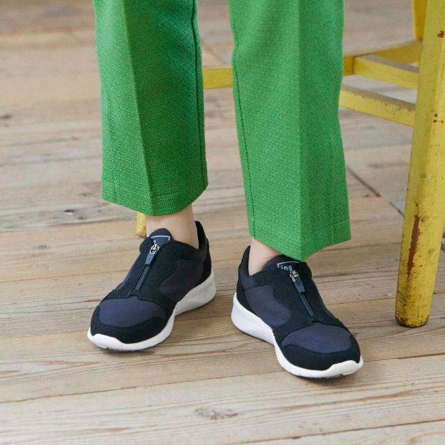 イング（シューズ）（ing）/晴雨兼用センターファスナースニーカー