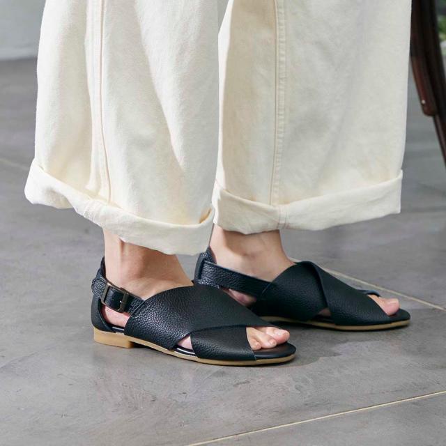 イング（シューズ）（ing）/【新色追加WEB限定】クロスデザインサンダル