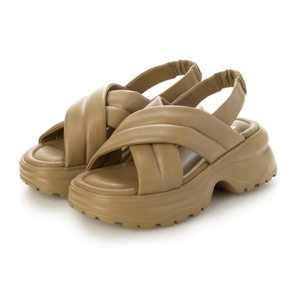 イング（シューズ）（ing）/厚底クロスベルトスポーツサンダル