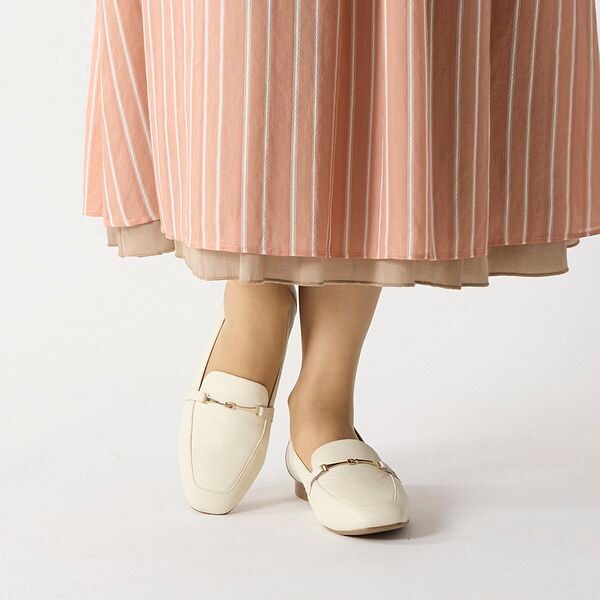 イング（シューズ）（ing）/スクエアトゥビットローファー