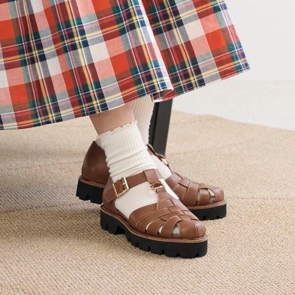 イング（シューズ）（ing）/ボリュームソールグルカサンダル