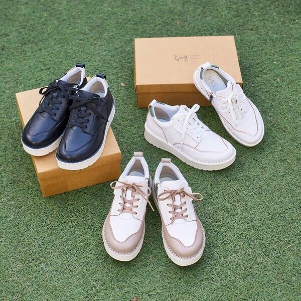 イング（シューズ）（ing）/【サスティナブル】厚底レースアップスニーカー