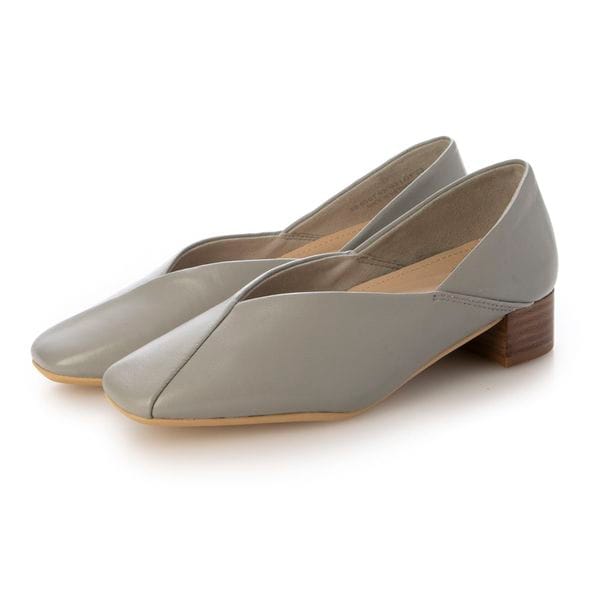 イング（シューズ）（ing）/切り替えデザインローヒールパンプス