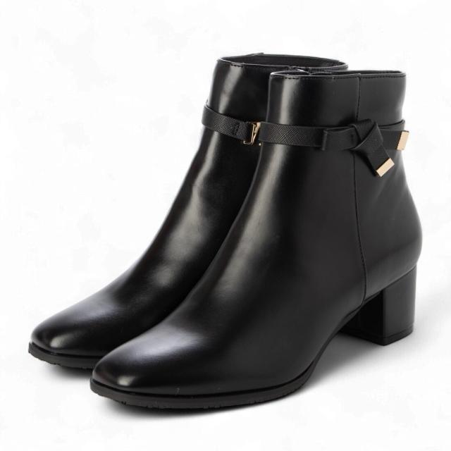 【NEW】ピッティ（Pitti）/ノットリボン2WAYショートブーツ