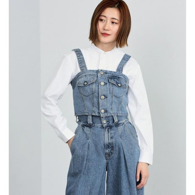 サムシング（SOMETHING）/atelier SOMETHING デニムビスチェ