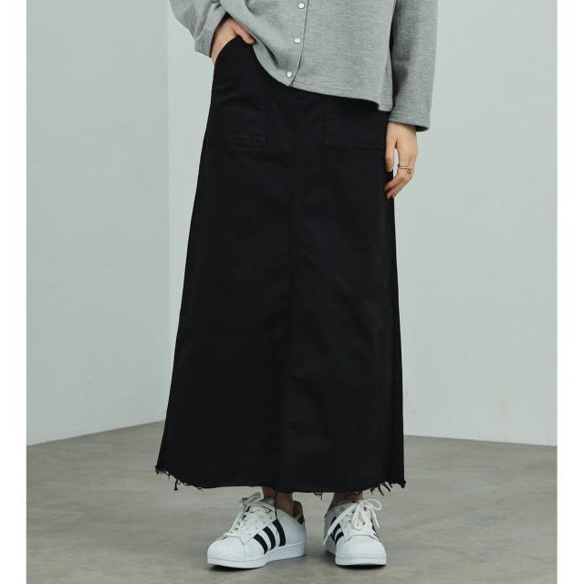 サムシング（SOMETHING）/SOMETHING ベイカーロングスカート