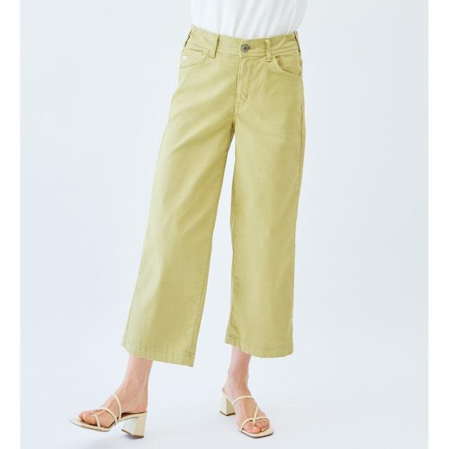 サムシング（SOMETHING）/【百貨店・直営店限定】SOMETHING ete ワイドクロップドパンツ【涼】