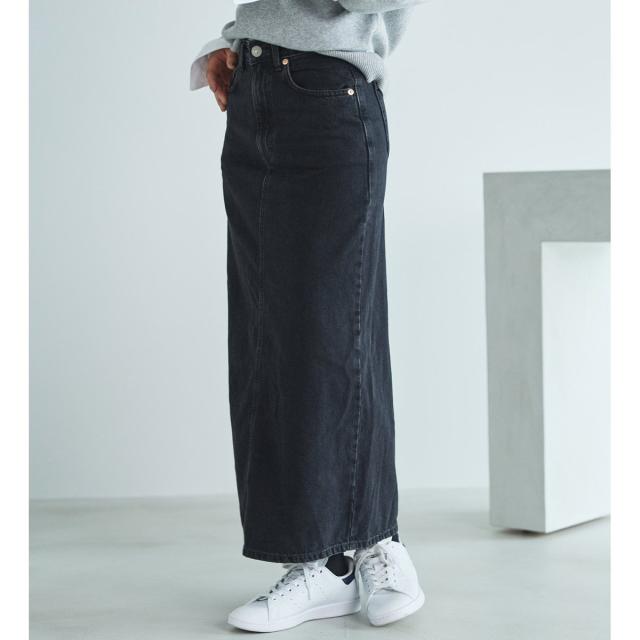 サムシング（SOMETHING）/SOMETHING ヴィンテージ ロングデニムスカート