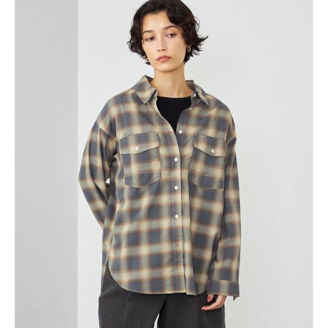 サムシング（SOMETHING）/SOMETHING チェックシャツ