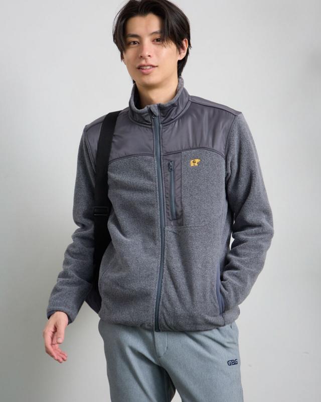 ゴールデンベア（GOLDENBEAR）/BEAR フリースブルゾン　【GBGOLF】
