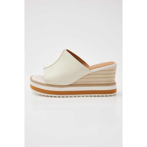 スタッカート（STACCATO）/ロワールステップウェッジヒールミュール