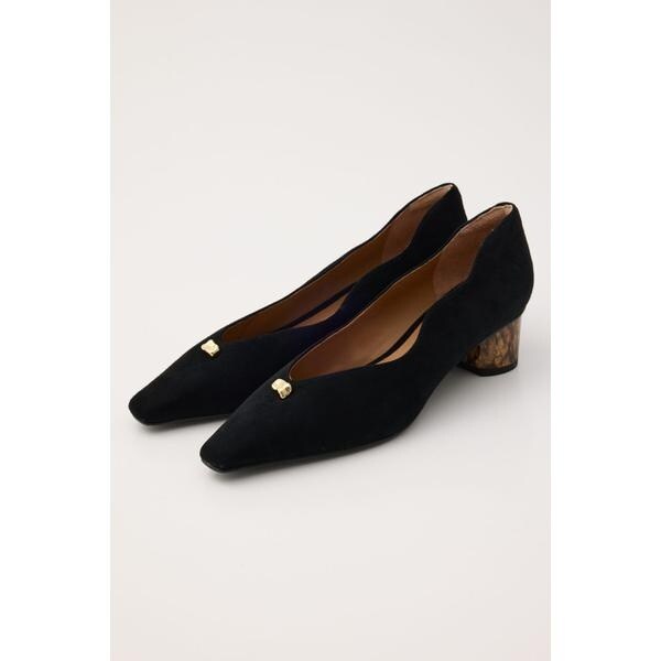 スタッカート（STACCATO）/スカラップマーブルヒールシューティー