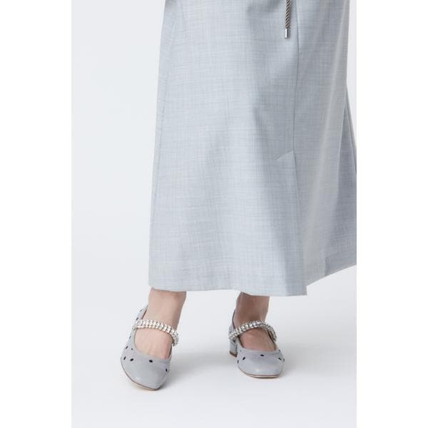 スタッカート（STACCATO）/ドットヌーディーメリージェーンパンプス