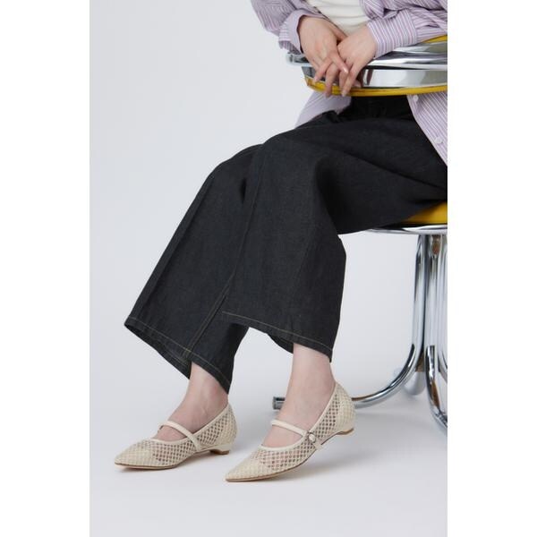 スタッカート（STACCATO）/メッシュネットローパンプス