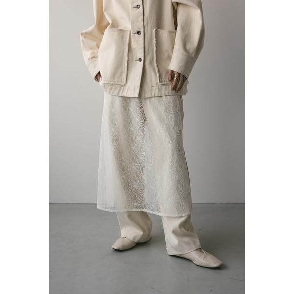 スタイルミキサー（STYLEMIXER）/レースレイヤードセットパンツの通販