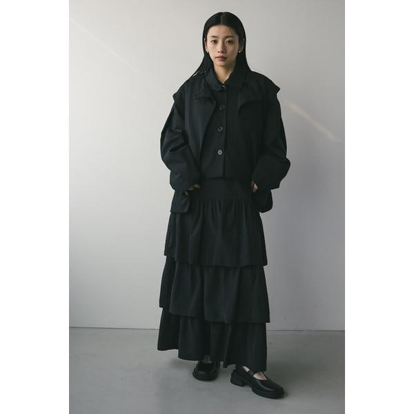 スタイルミキサー（STYLEMIXER）/ティアードフレアスカート