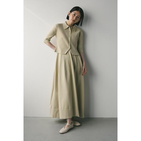 スタイルミキサー（STYLEMIXER）/2ピースハーフスリーブポロニットワンピース