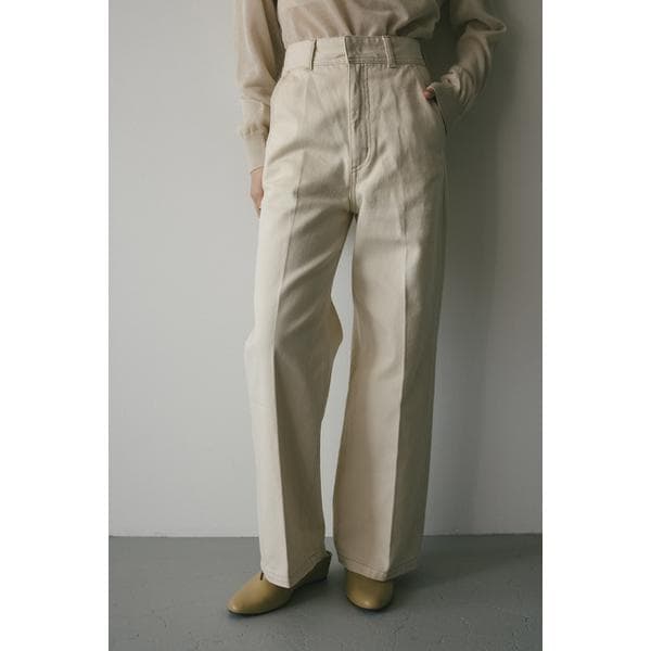 スタイルミキサー（STYLEMIXER）/センタープレスワイドデニム