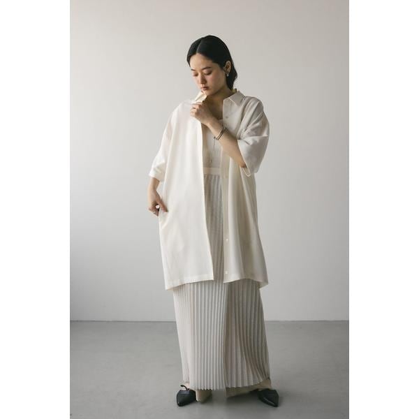 スタイルミキサー（STYLEMIXER）/プリーツラップセットシャツワンピース