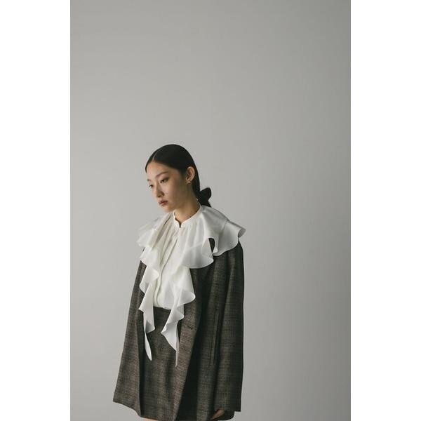 スタイルミキサー（STYLEMIXER）/ラッフルカラーシャツ