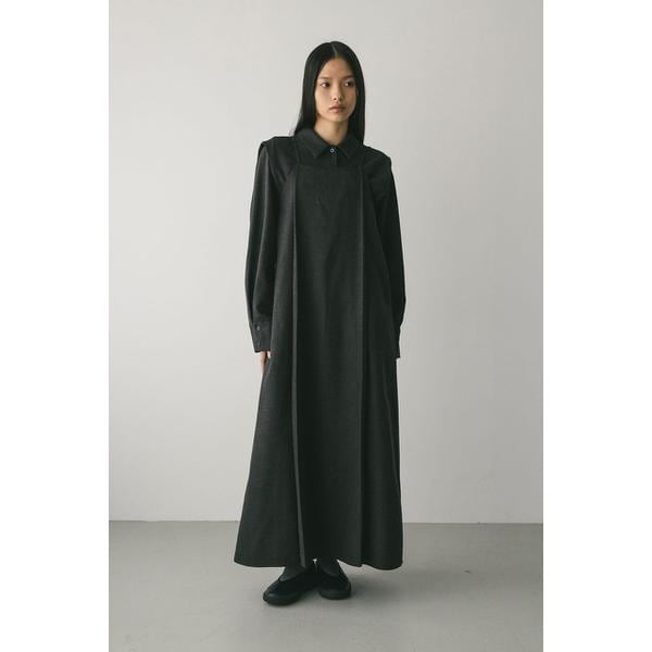 スタイルミキサー（STYLEMIXER）/2ピースシャツレイヤードワンピース